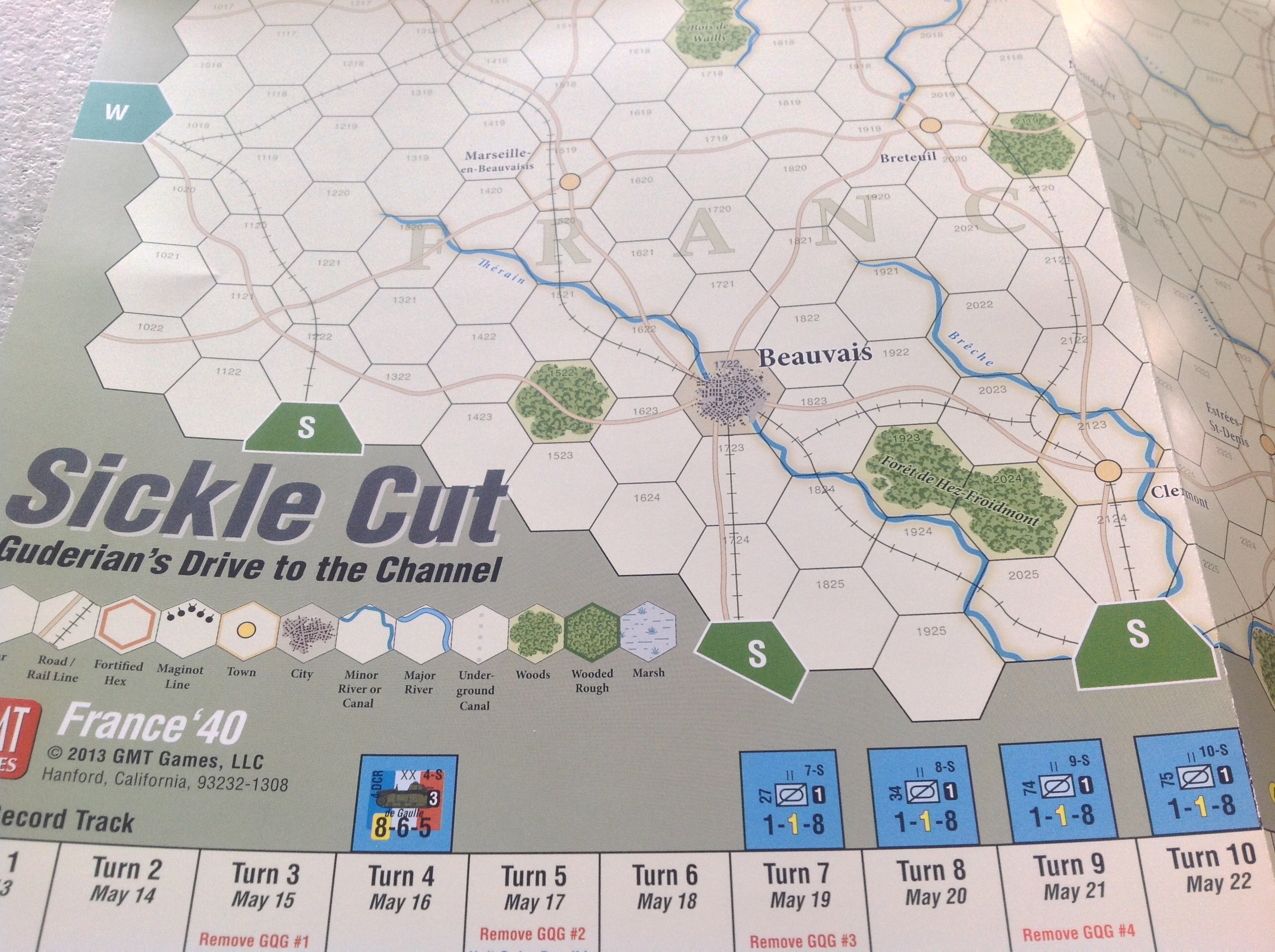 Nouveauté : France ’40 (GMT Games) | STRATEGEEK